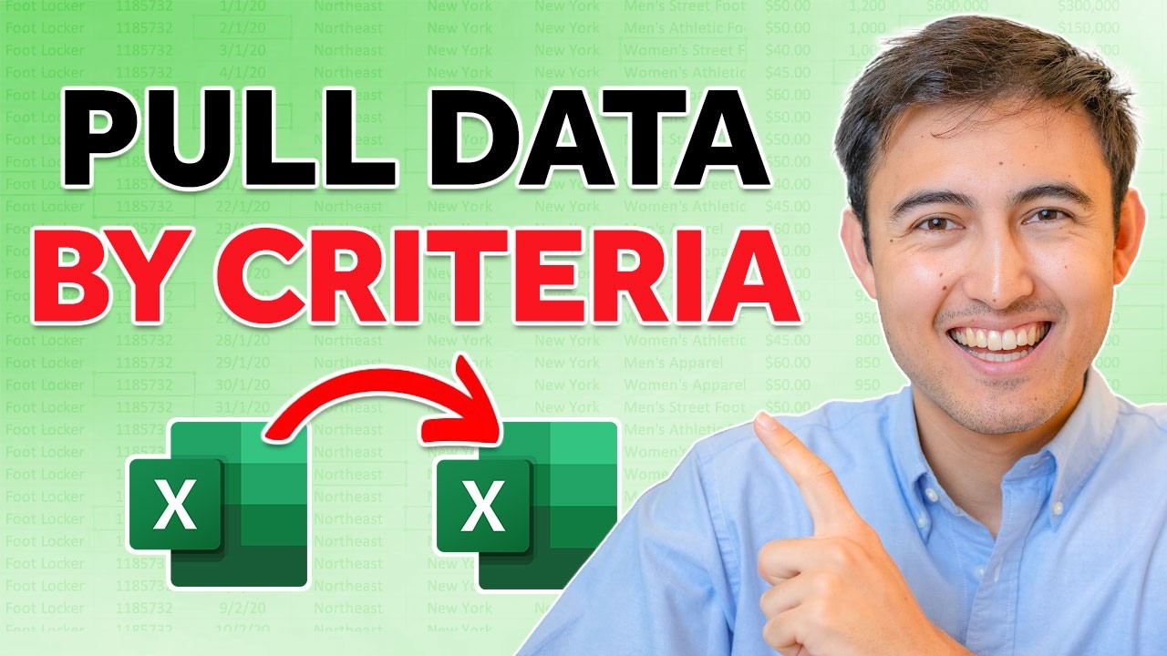How to pull data from another sheet based on criteria