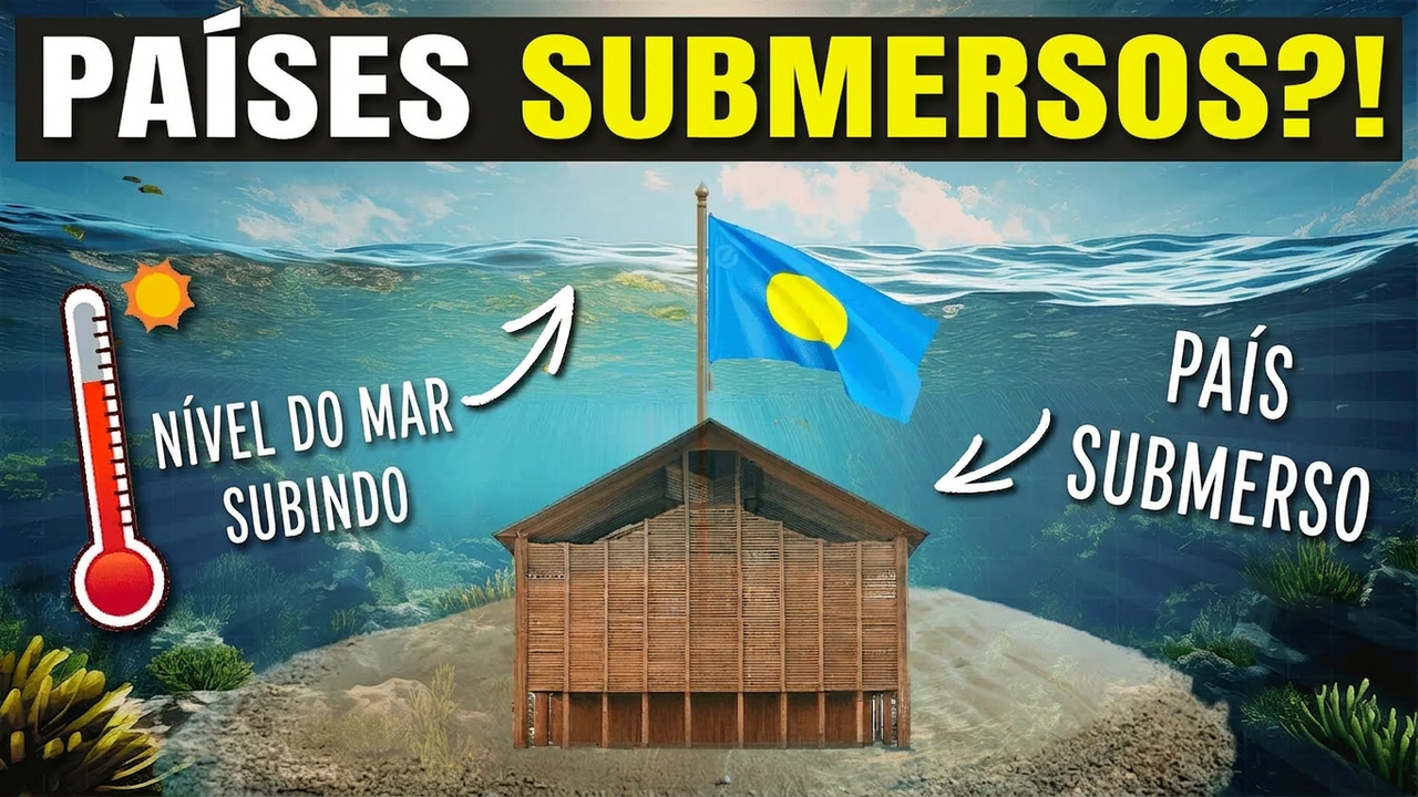 10 países que correm risco de sumir com o aumento do nível do mar
