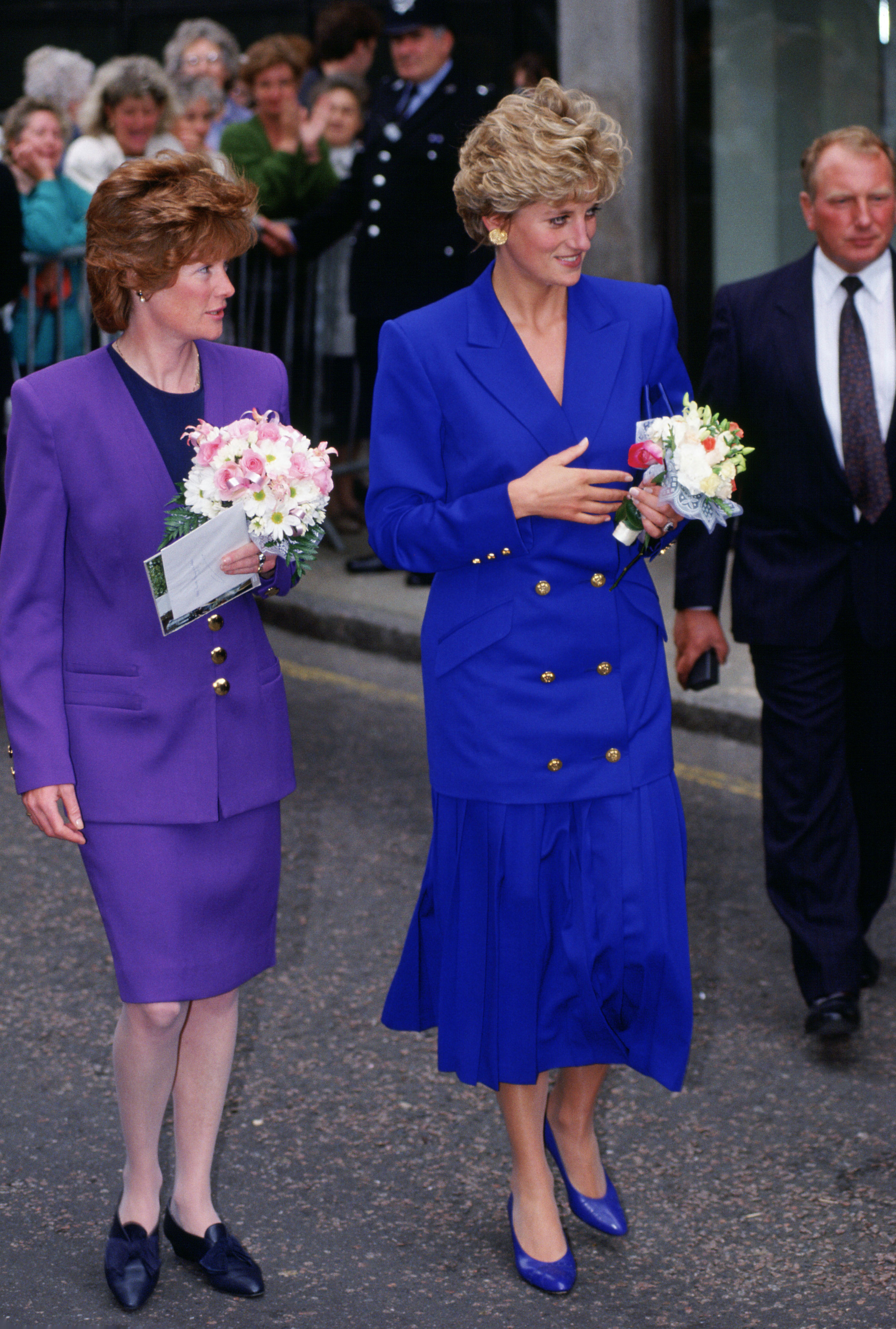 Princess Diana was the original cobalt blue it girl