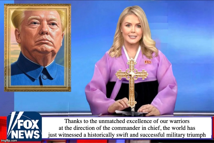 The Mouth of Moron reading directly from "Dear Leader" playbook