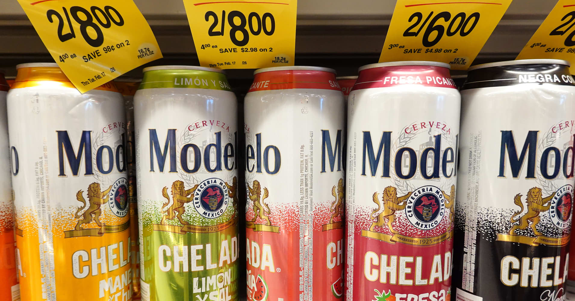 Modelo maker Constellation Brands withdraws 2028 guidance due to ...