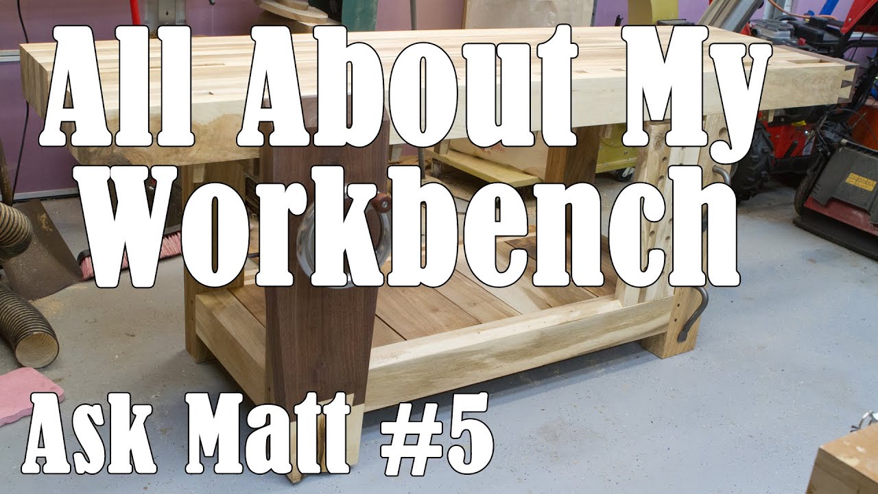 My split top woodworking workbench tips