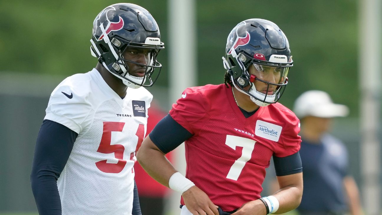Houston Texans pick up CJ Stroud and Will Anderson Jr. fifth-year ...