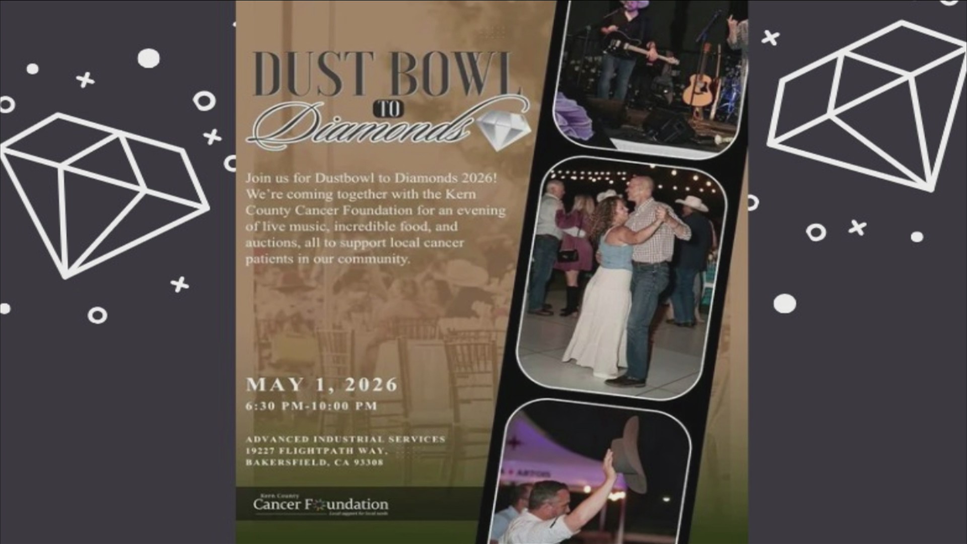 Dust Bowl to diamonds for the Kern County Cancer Foundation