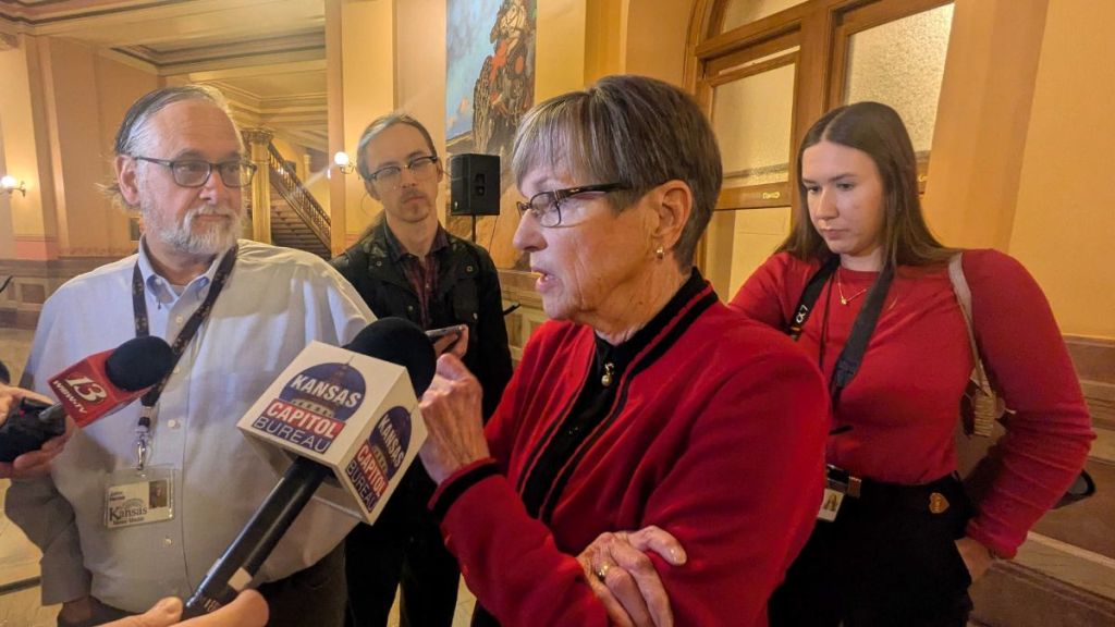 Kelly vetoes Kansas property tax relief plan as lawmakers’ efforts ...