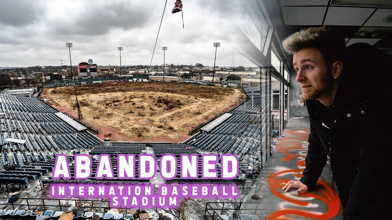 Baseball field of lost dreams - abandoned