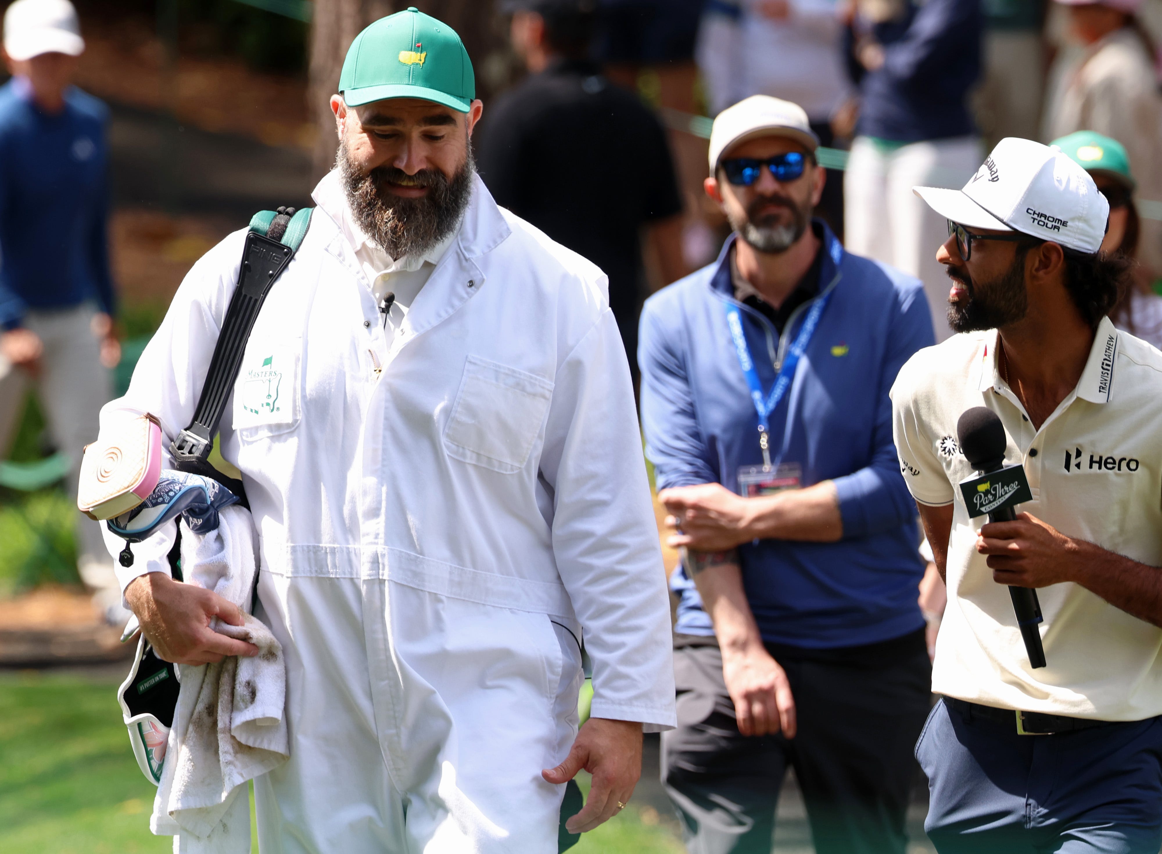 Jim Nantz gives Jason Kelce a great blueprint for covering the Masters