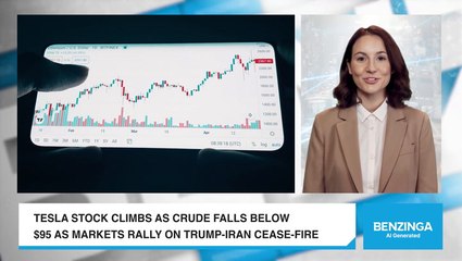 Tesla rises on oil drop