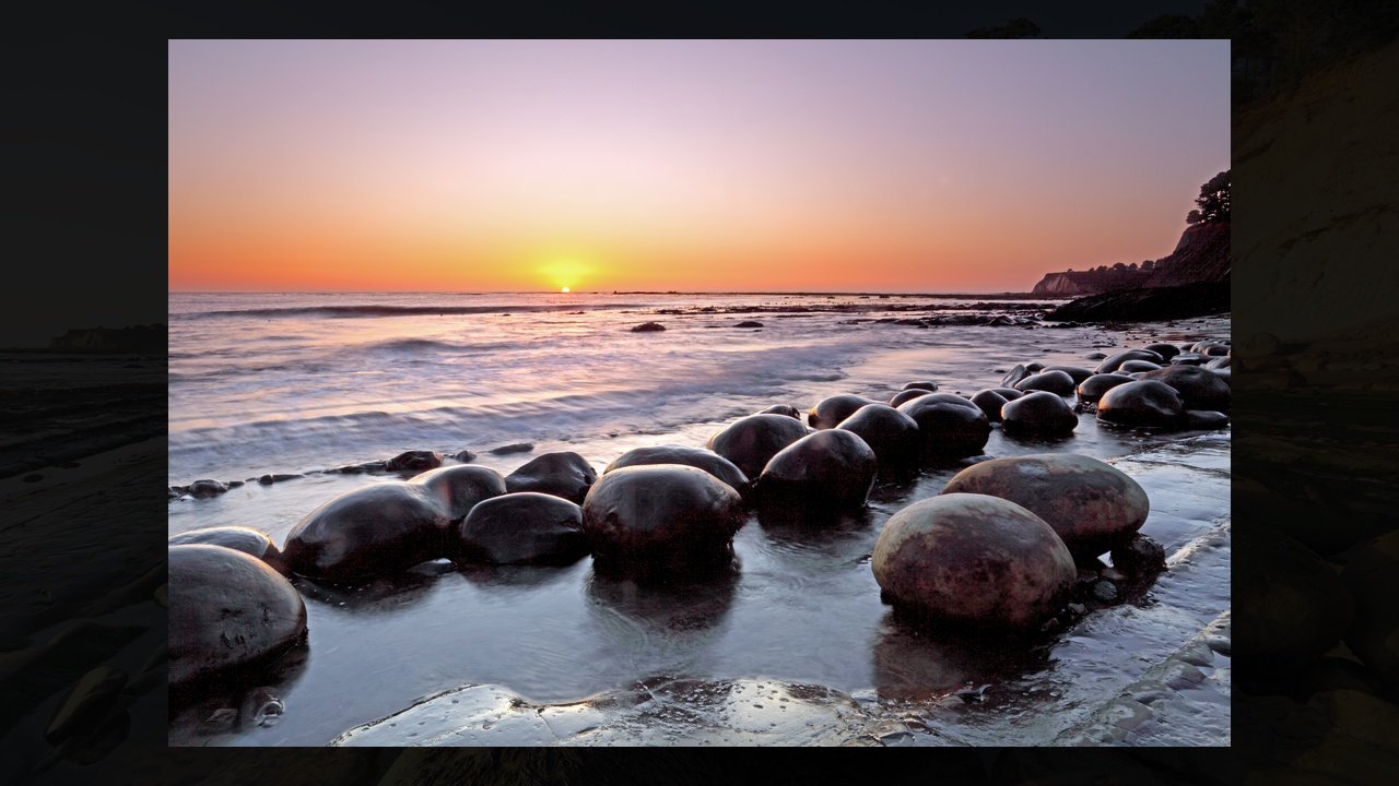 California’s weirdest beach hides rows of giant stone bowling balls ...