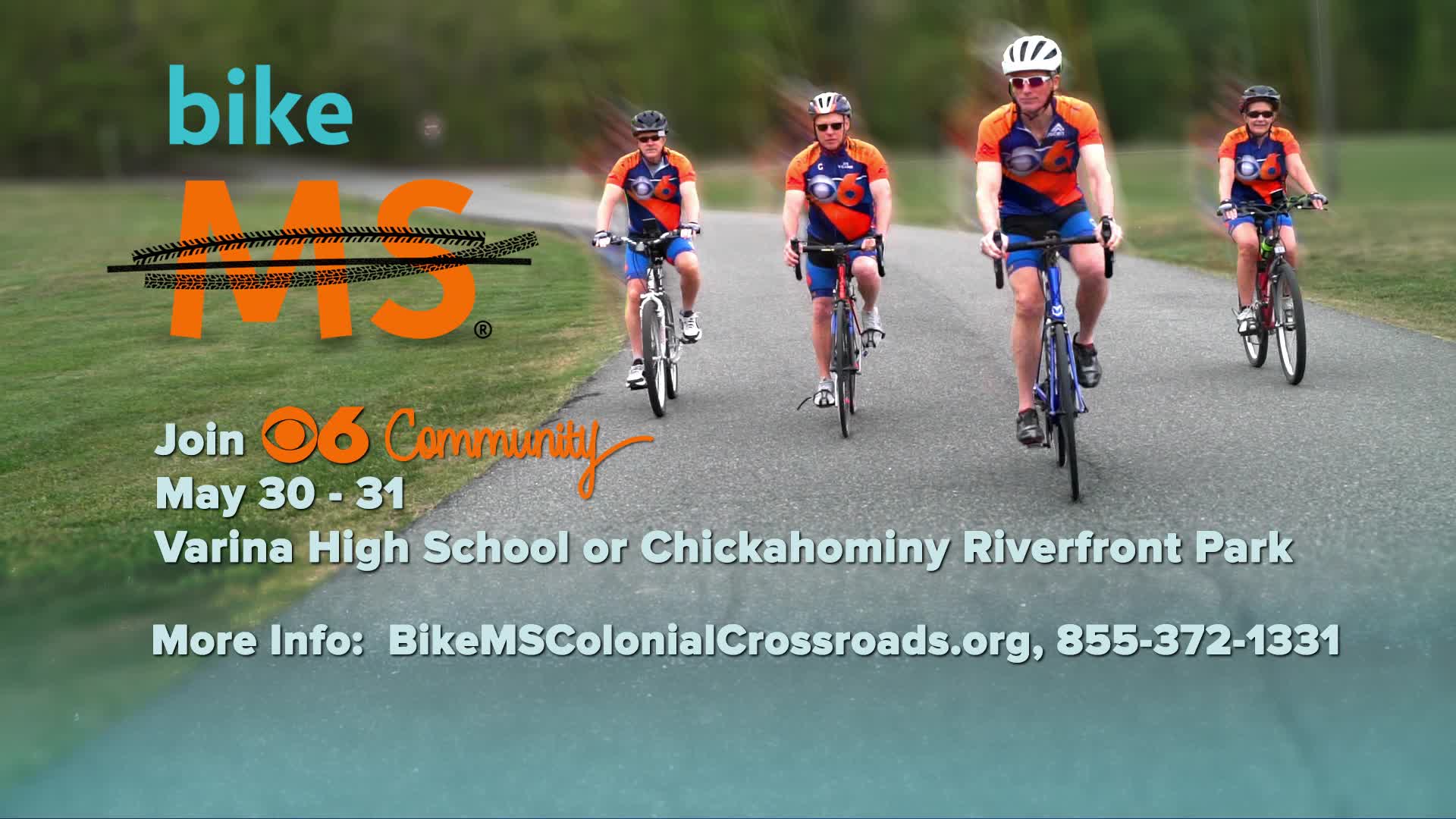 Join CBS 6 in the fight against MS by supporting our Bike MS: Colonial ...