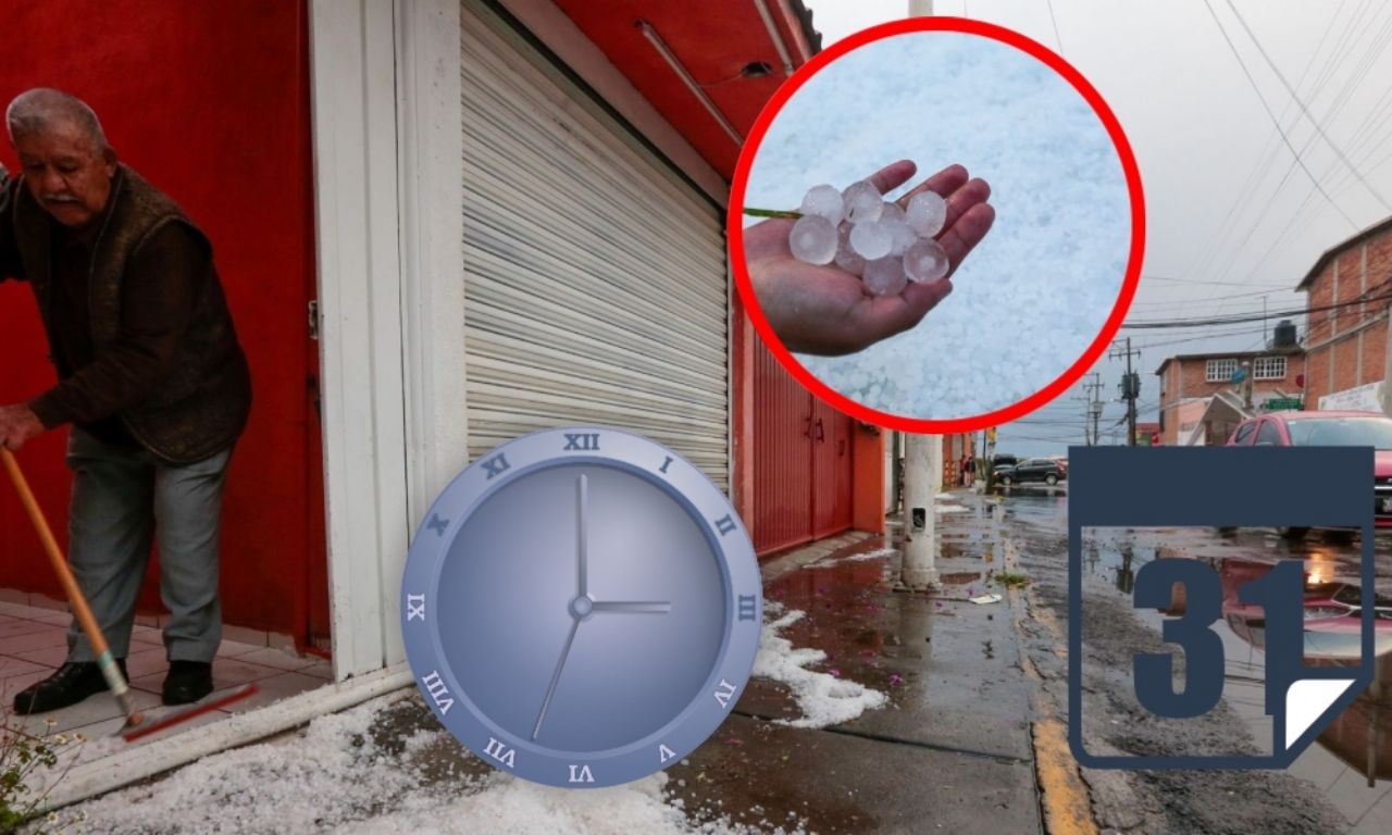 ¿A qué hora habrá granizada hoy 8 de abril en la CDMX? Lista de ...