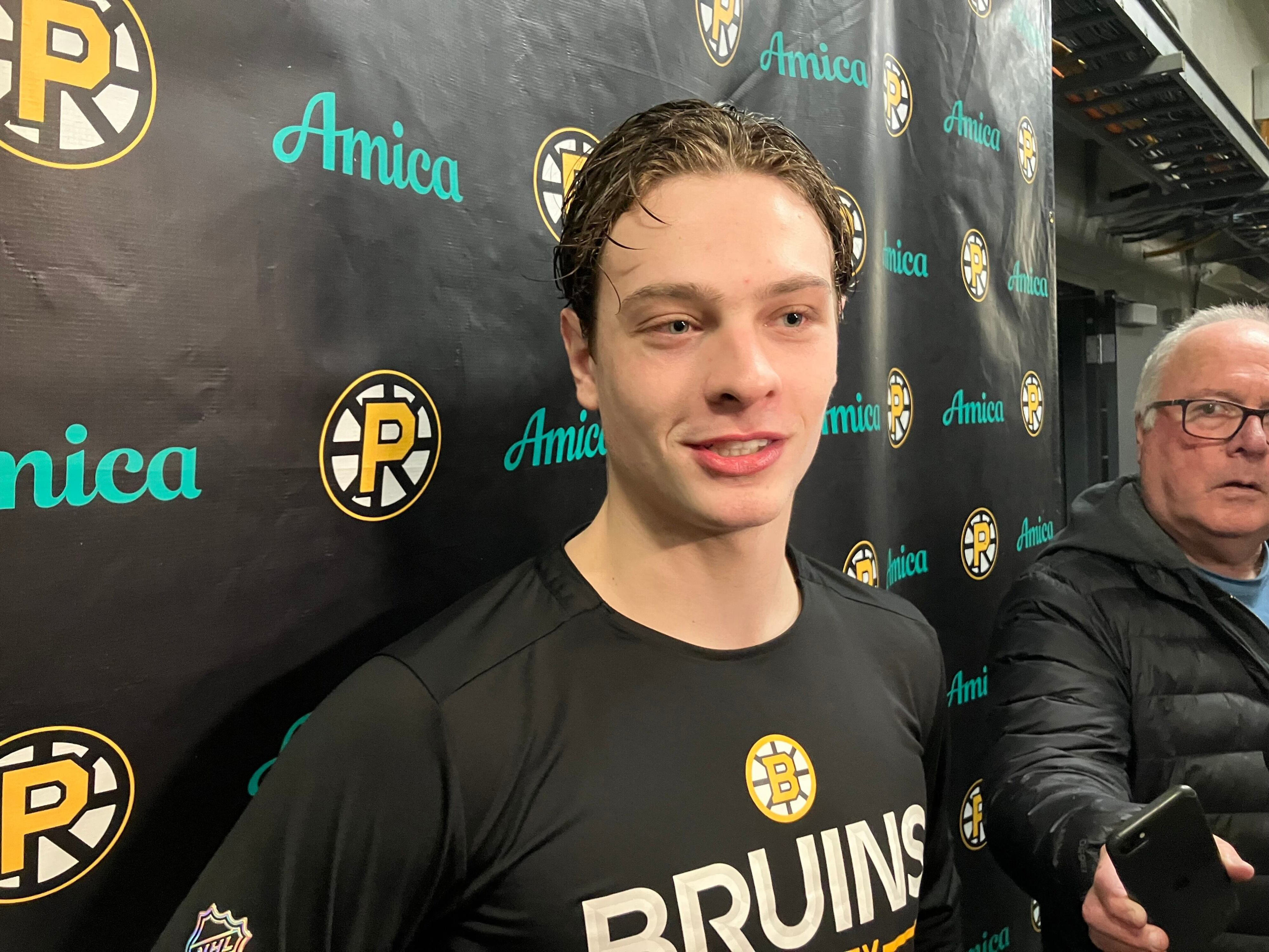 Bruins sign James Hagens to entry-level contract, debut could come shortly