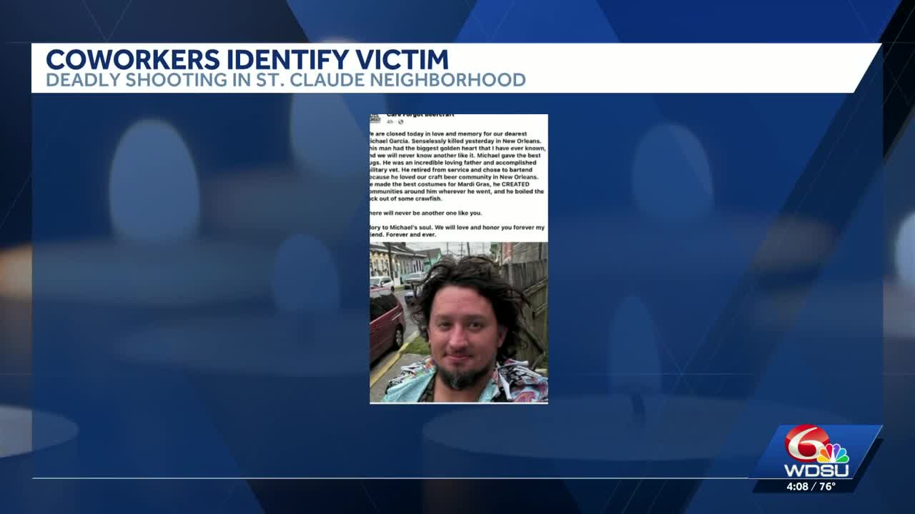 Beloved New Orleans bartender identified as victim in deadly St. Claude ...
