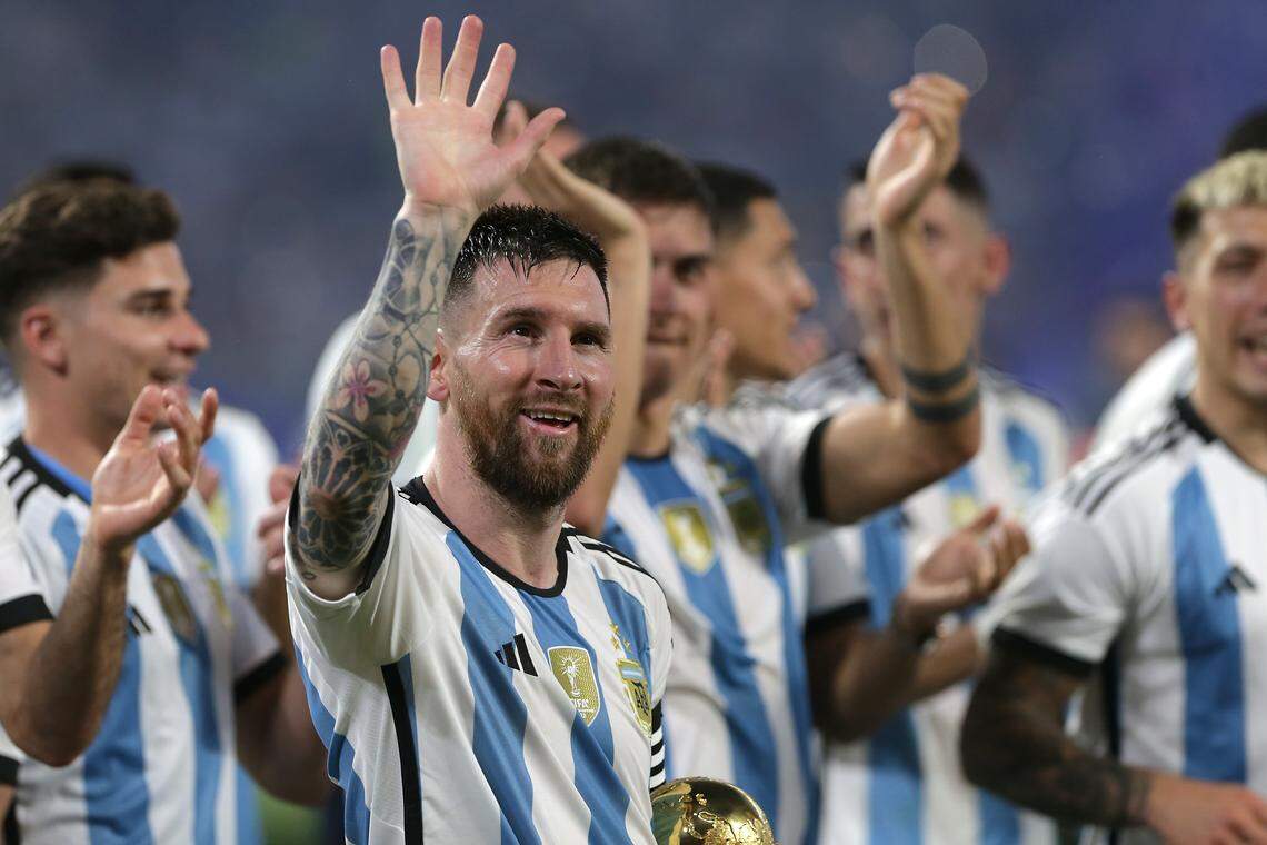 Lionel Messi leads Argentina into World Cup 10 years after he nearly ...
