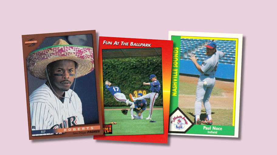 The goofiest baseball cards of the 1990s