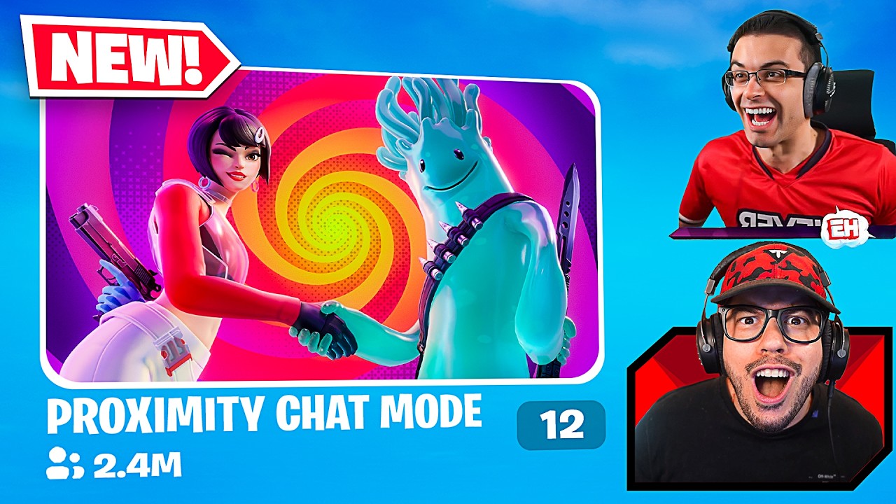 Meeting Nick Eh 30 in a Fortnite match