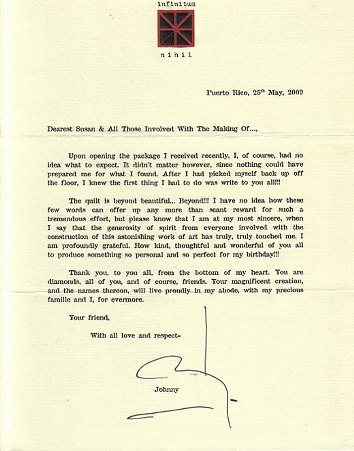 The coolest celebrity responses to fan letters