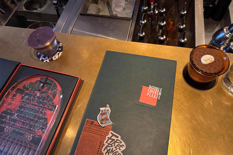 Inside the new interactive, Plinko-style cocktail menu at Double ...