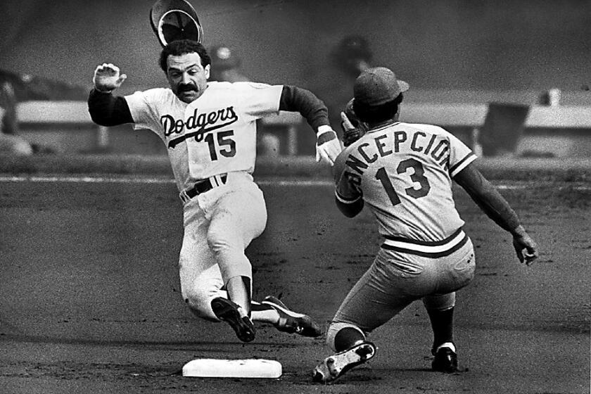 Davey Lopes, part of Dodgers' historic infield and World Series winner ...