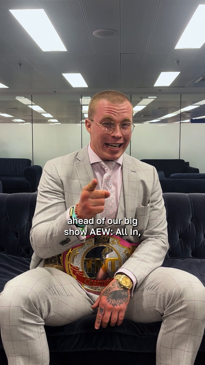 Reigning All Elite Wrestling TNT champ Kyle Fletcher picks 4 metal ...
