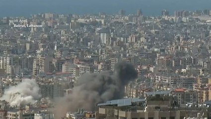 Livestream captures moment Israel hits Lebanon with massive wave of ...