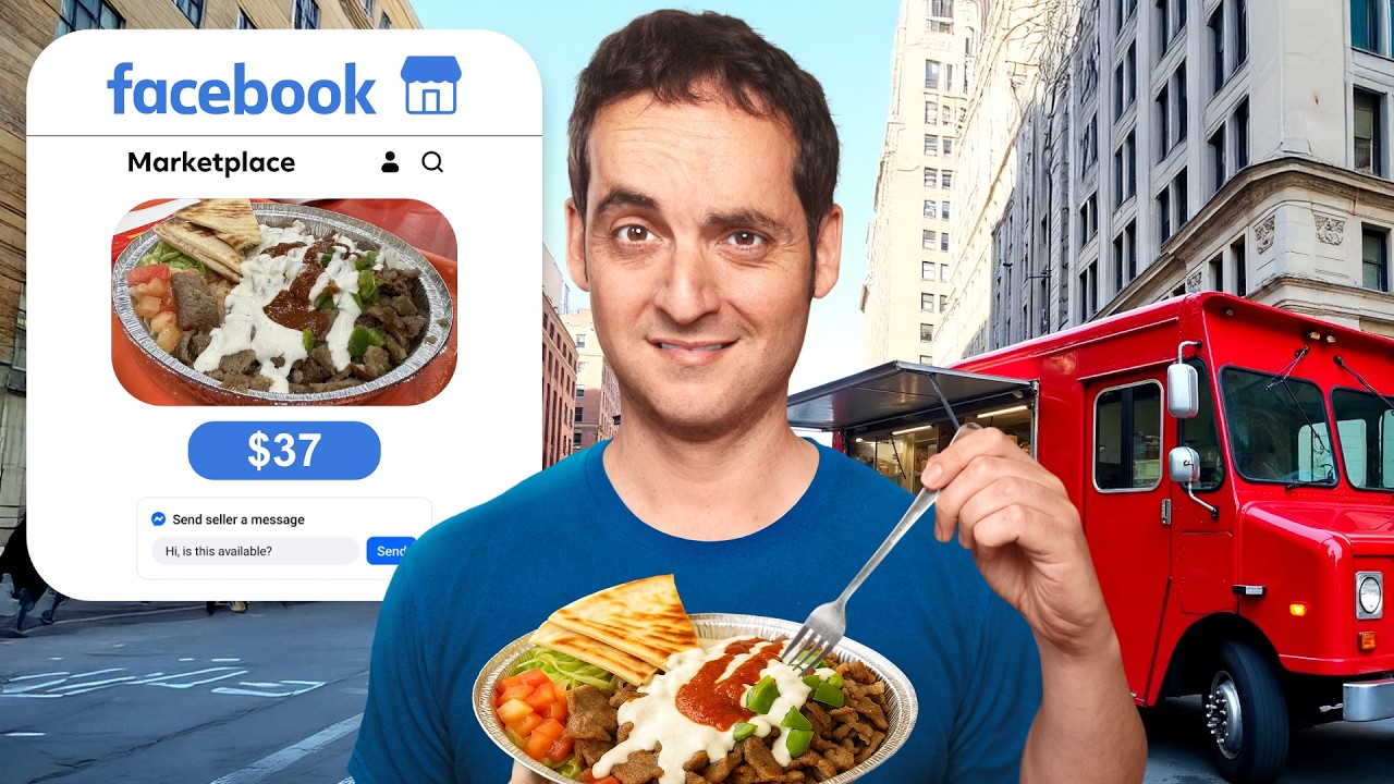 I tried food from Facebook Marketplace for 24 hours