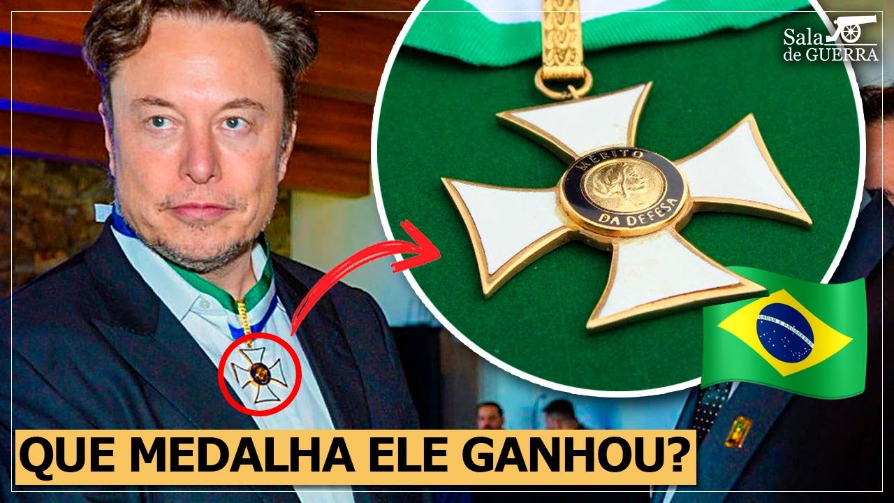 Elon Musk: que medalha ele ganhou do Brasil? - DOC #167