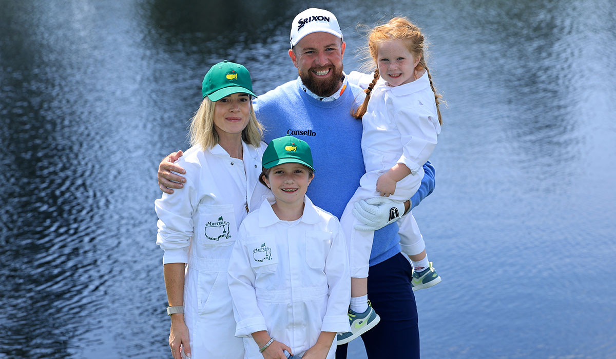 Rory McIlroy and Shane Lowry's girls steal the show as they join them ...