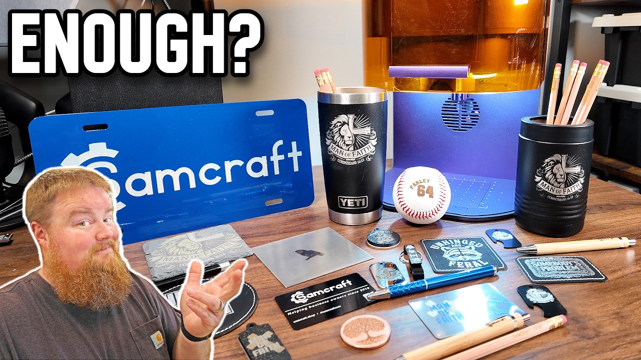 I tested one laser for my small business 🚀