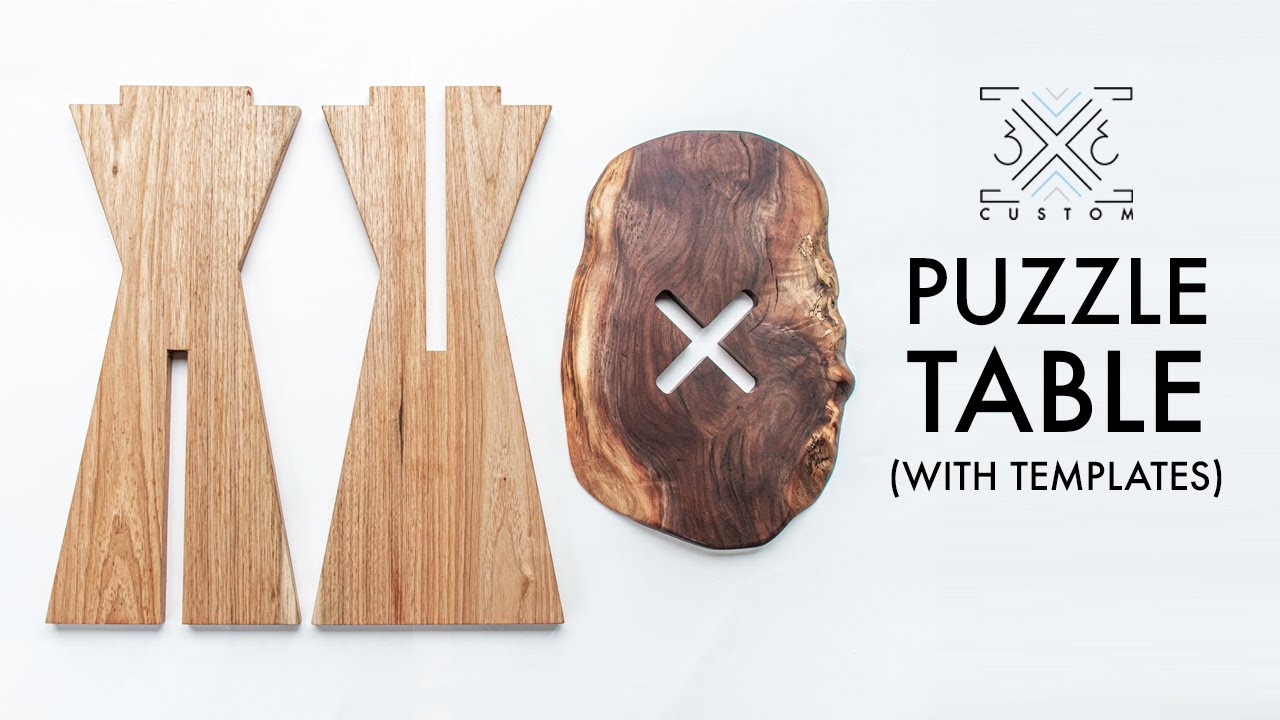 Build this side table with just a few tools!