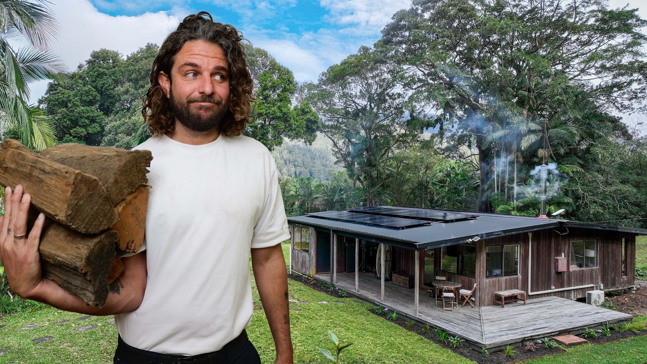 I transformed my off-grid yard with a French drain 🌿