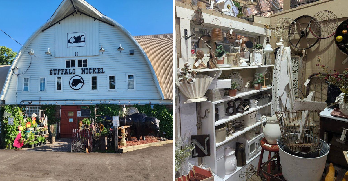 This one-of-a-kind antique shop in Minnesota is housed inside a massive ...