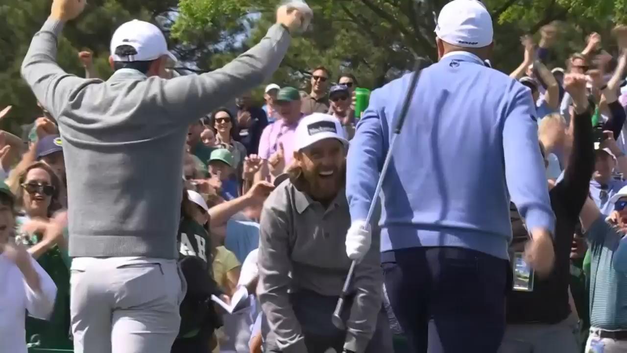 Aaron Rai wins Par 3 contest at the Masters as Fleetwood shines with an ace