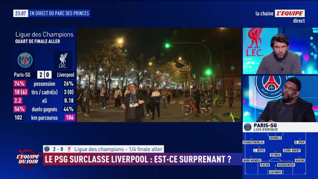 Alonzo : « Le vrai score de ce soir, ce n'est jamais 2-0...