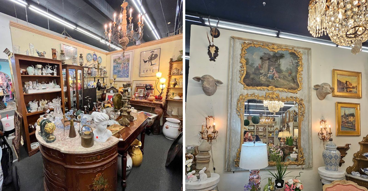 An enormous Texas antique warehouse where you can spend hours and still ...