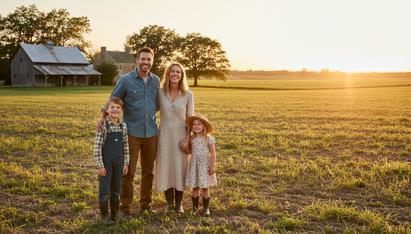 A farmer’s spring: Cultivating family, field, and everlasting blooms