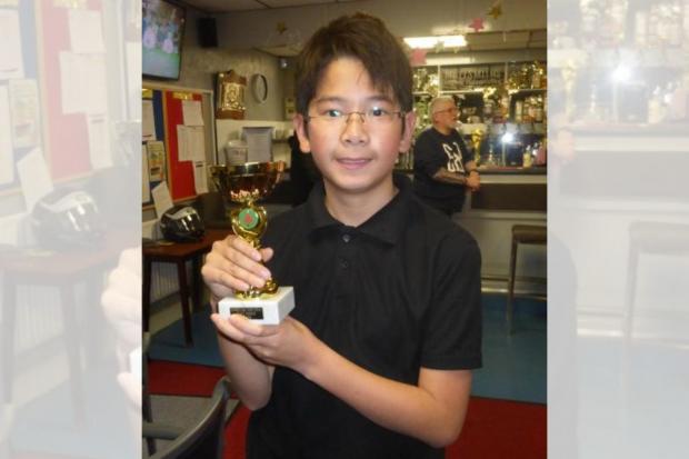 Reading boy, 11, wins third snooker trophy in Cuestars season