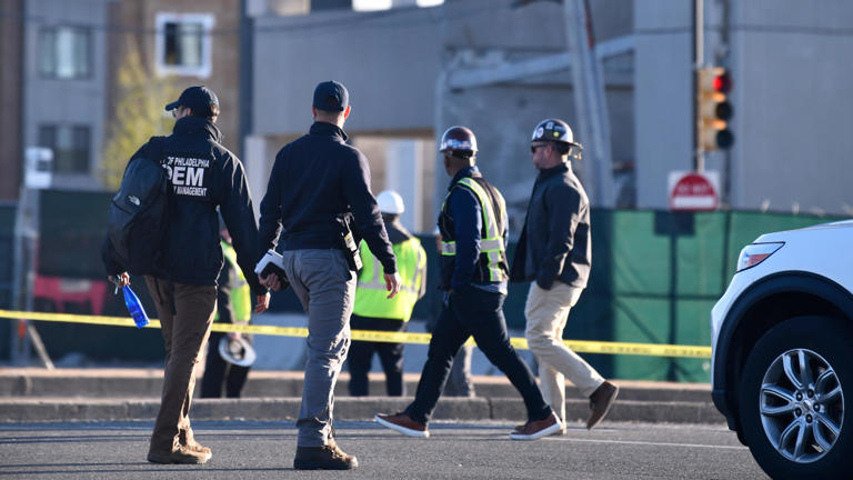 Who are the victims of the Grays Ferry parking garage collapse?