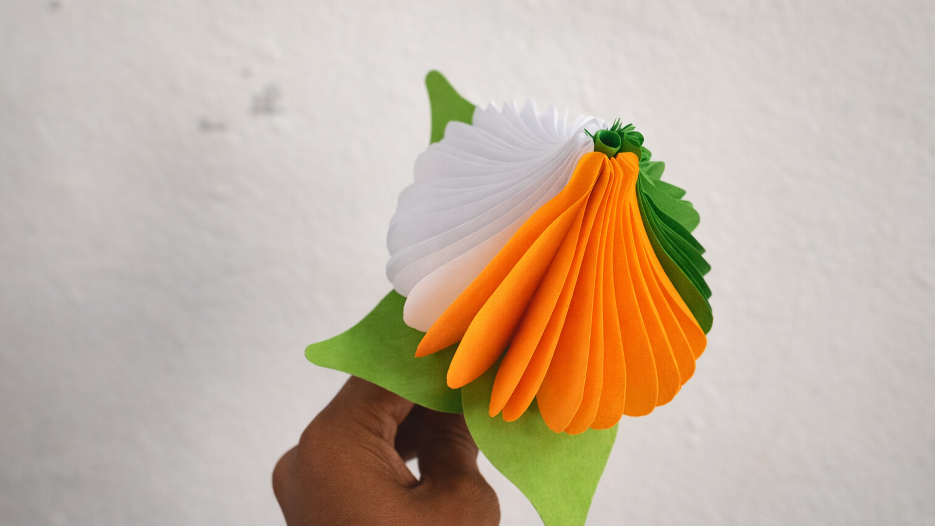 Will you try this unique paper lotus decoration idea