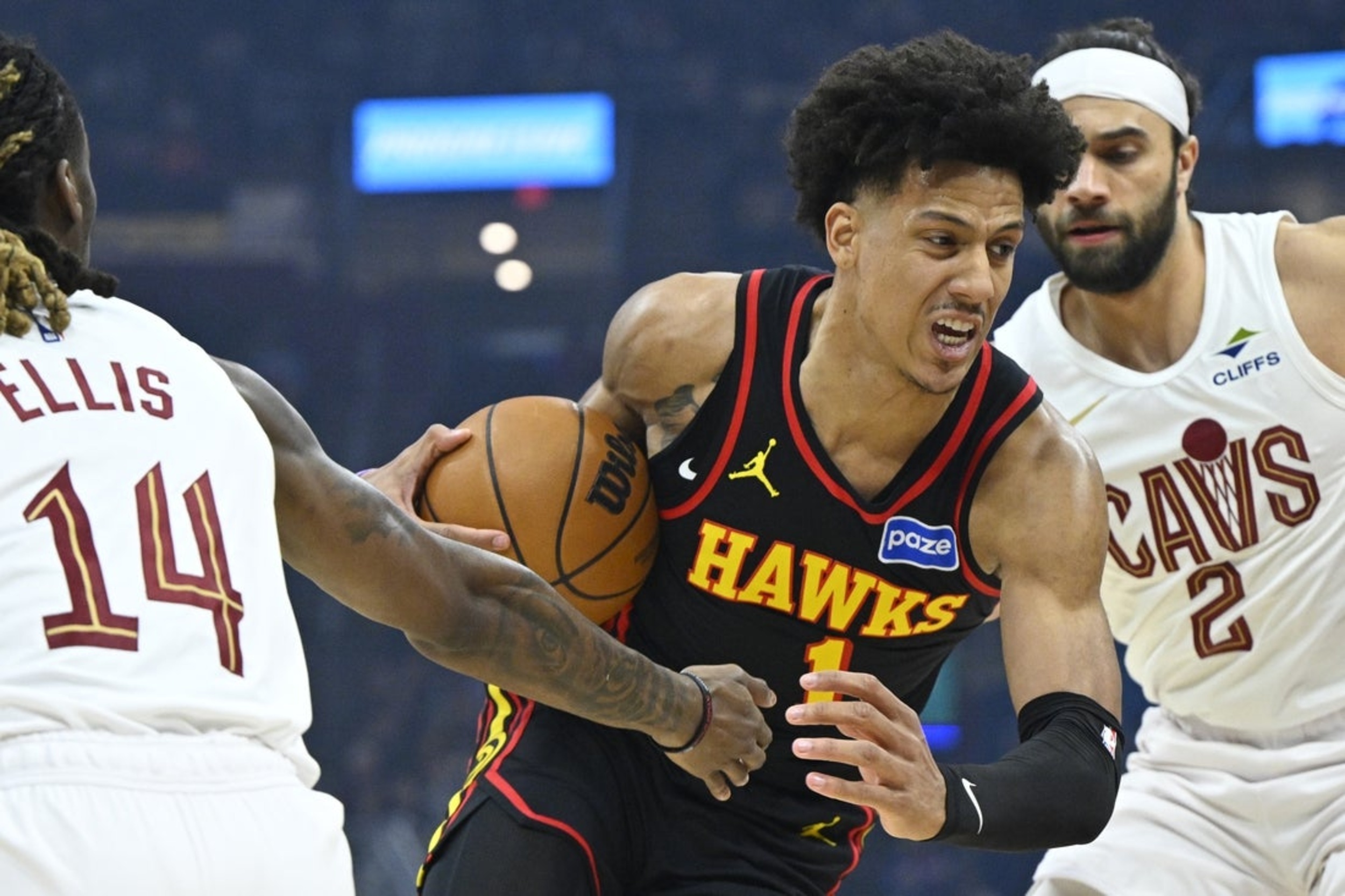 Donovan Mitchell, Cavaliers keep Hawks from clinching playoff bid