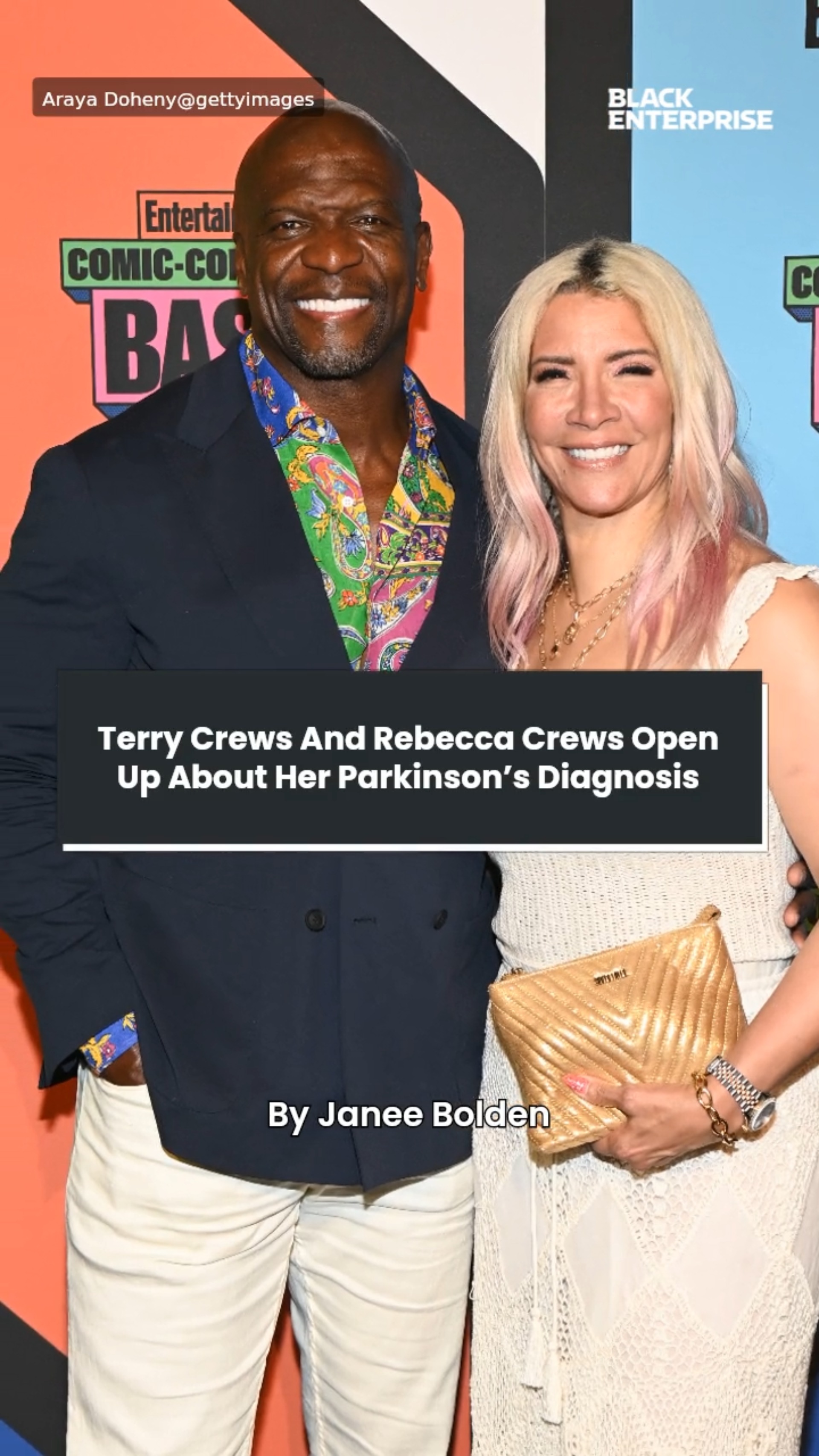 Terry Crews and Rebecca Crews open up about her Parkinson's diagnosis
