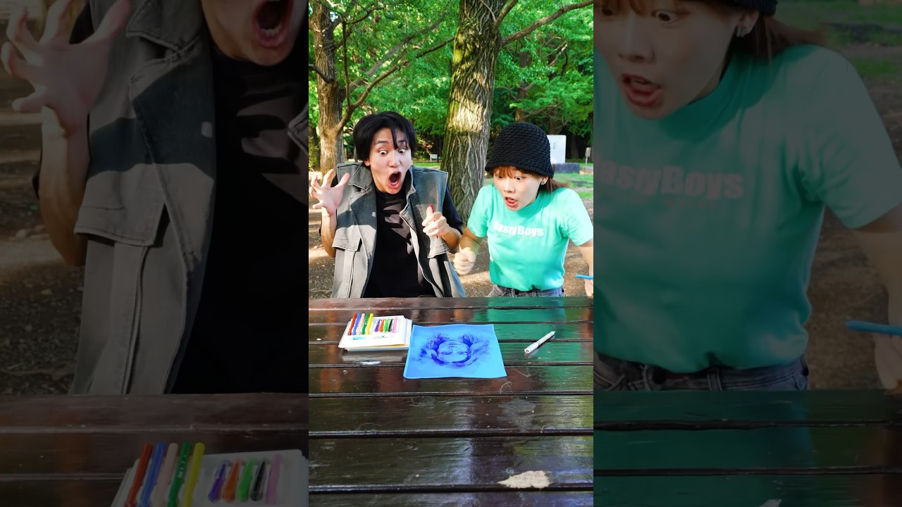 Magical crayon chaos: Hilarious transformations & mischief!