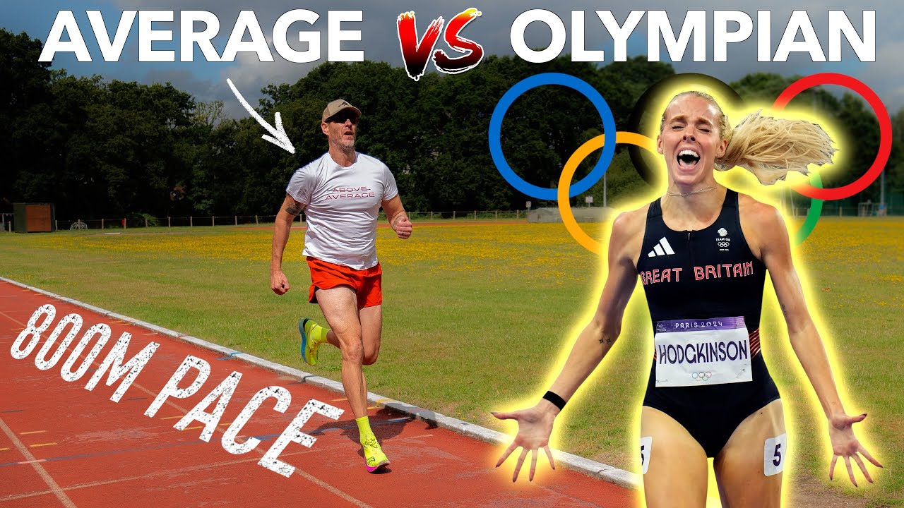 How far can I run at Olympic speed?