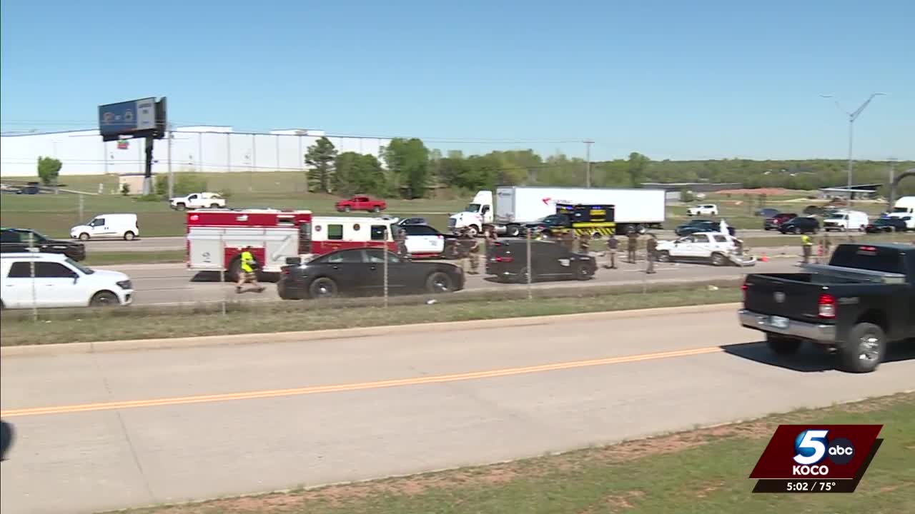 OHP identifies mother killed in triple-fatal crash on I-35 in Oklahoma City