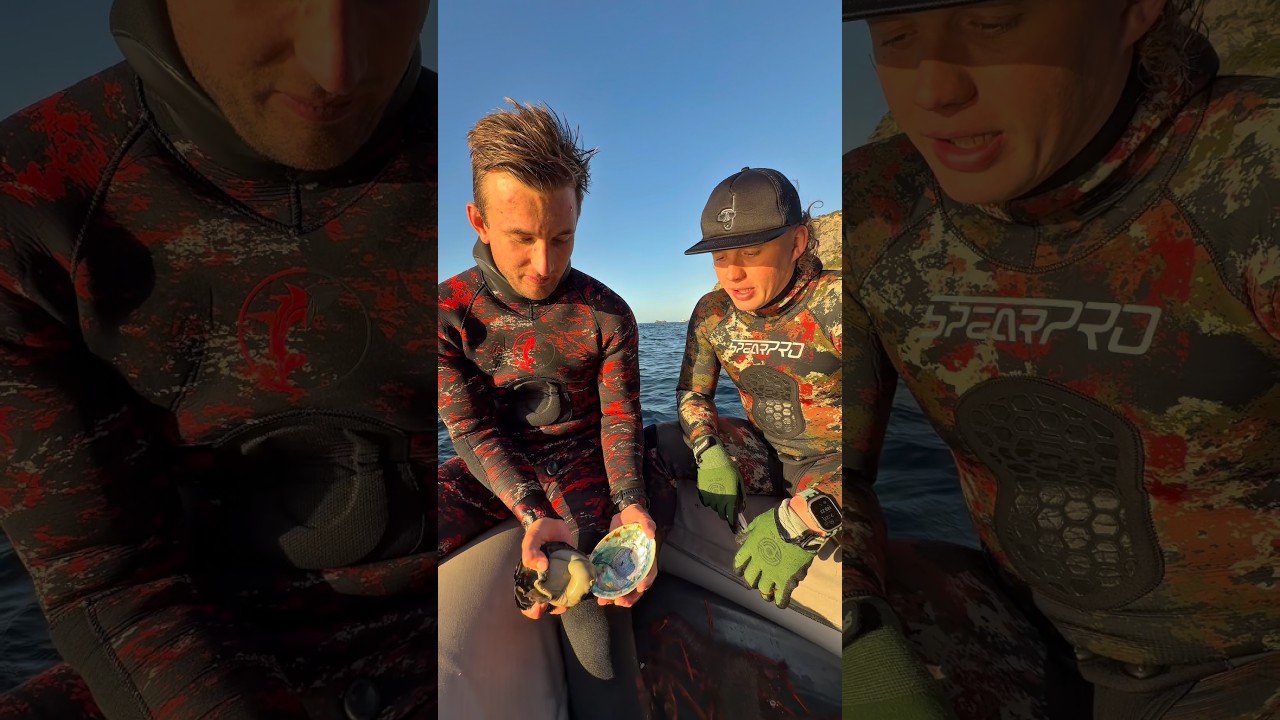 I finally caught my first abalone!🐚