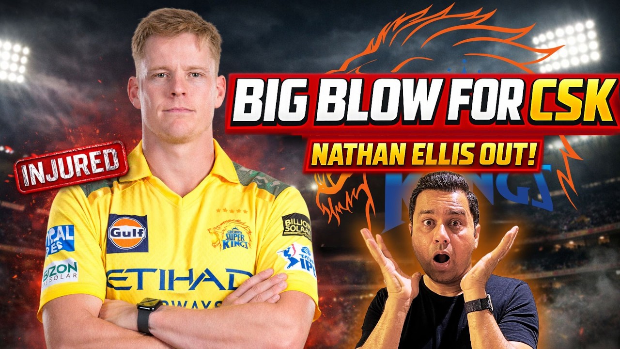 CSK in trouble with Nathan Ellis injury?