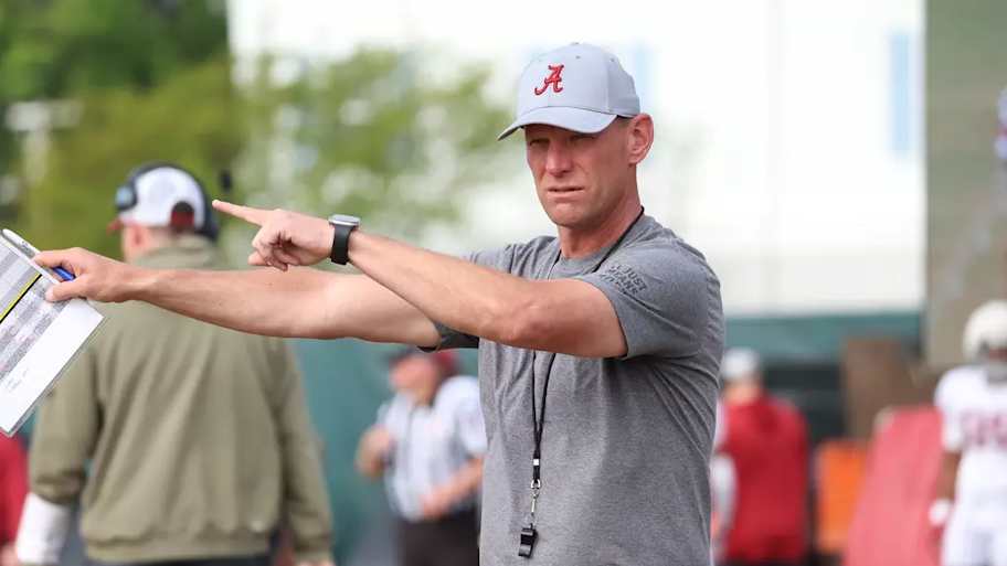 How Kalen DeBoer is aiding Alabama's run game during spring practice ...