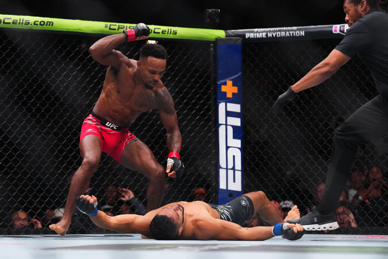UFC 327’s Aaron Pico 'embarrassed' by knockout loss in Octagon debut ...