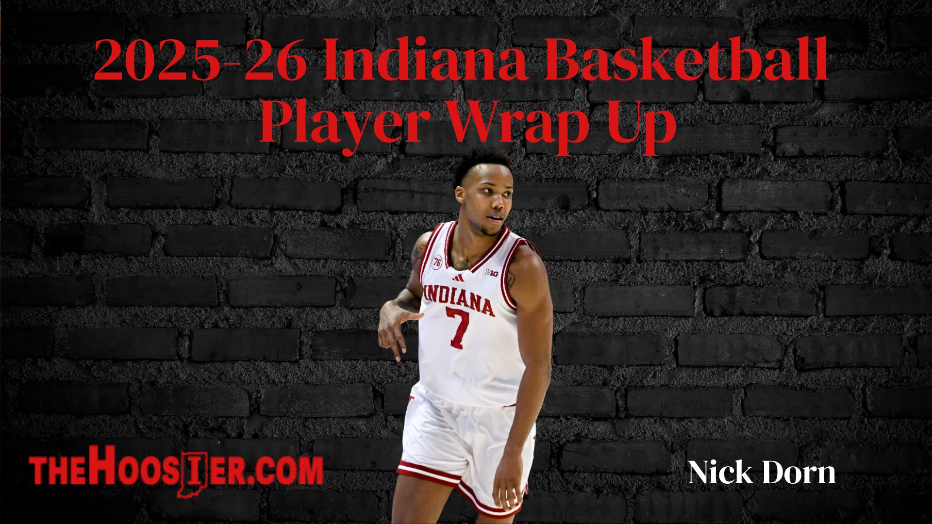 Indiana basketball postseason wrap-up: Nick Dorn