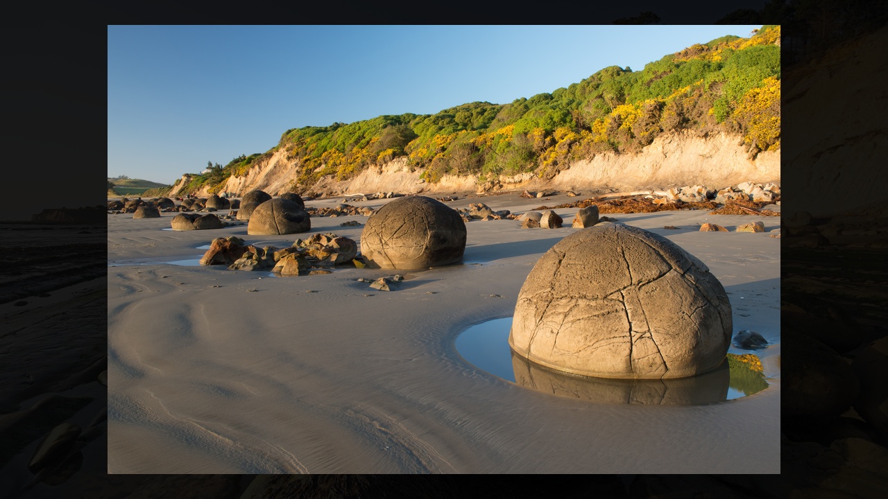 California’s weirdest beach hides rows of giant stone bowling balls ...